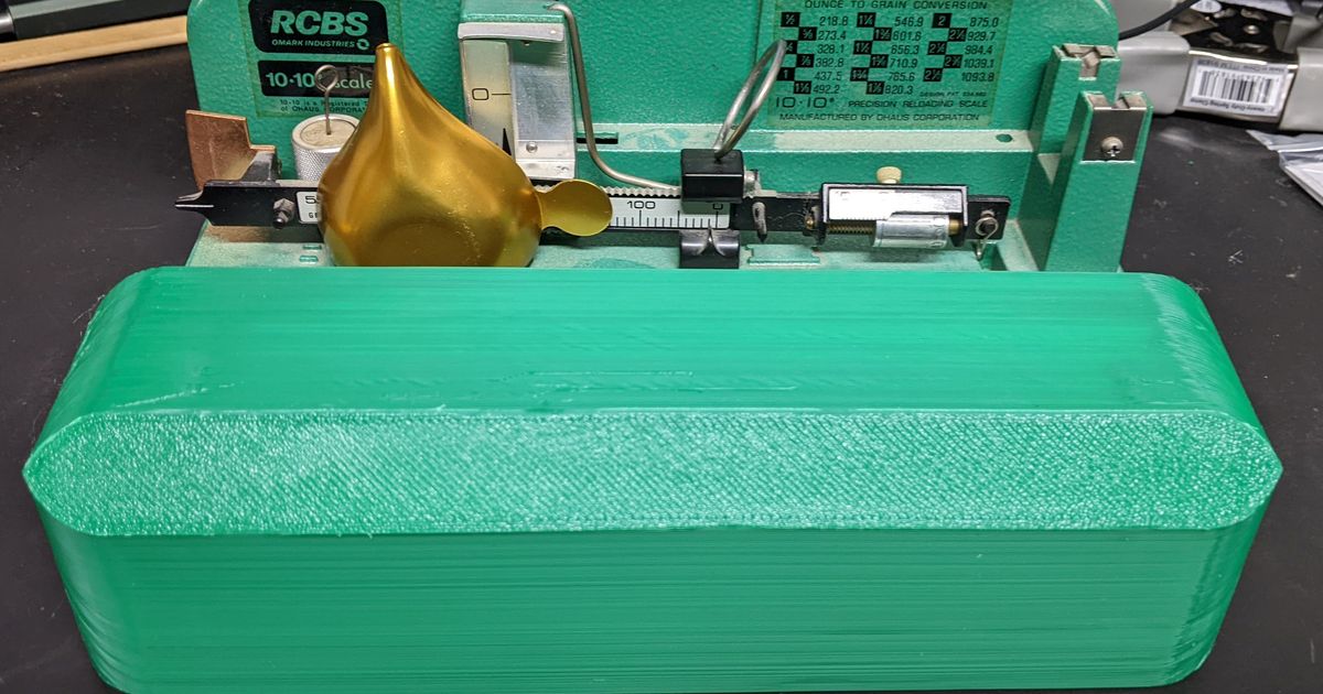RCBS 10-10 Scale Replacement dust cover by ogre56 | Download free STL ...