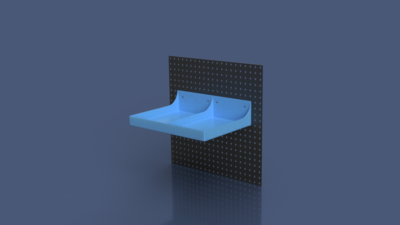 Pegboard Container by Kolbu 3D | Download free STL model | Printables.com