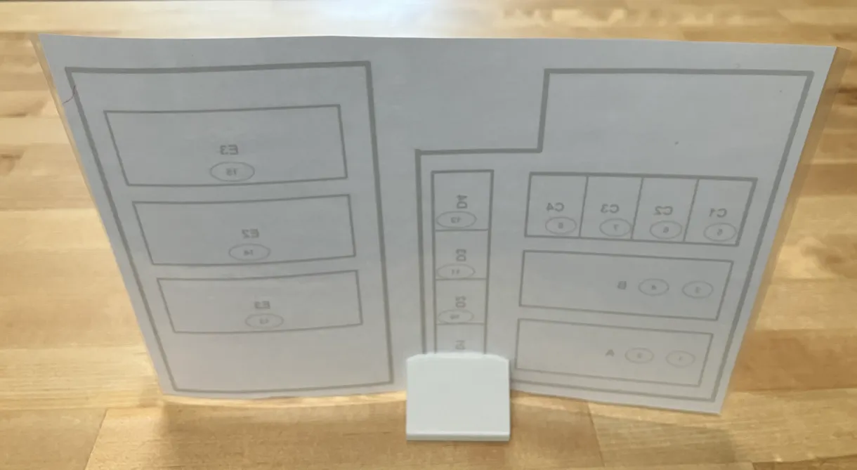 Paper Display Stand / Holder by Mark Nakata | Download free STL model ...