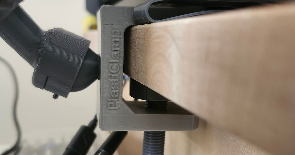 Reinforced Table Clamp - "Plasticlamp" Multi-Purpose Clamp by AdNad ...