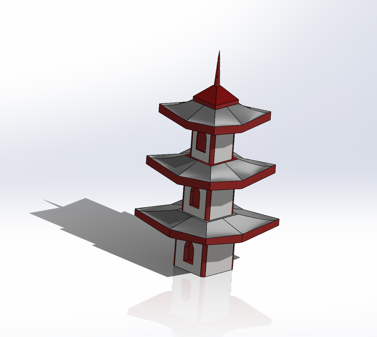 Japanese temple by léopold GUEVART | Download free STL model ...