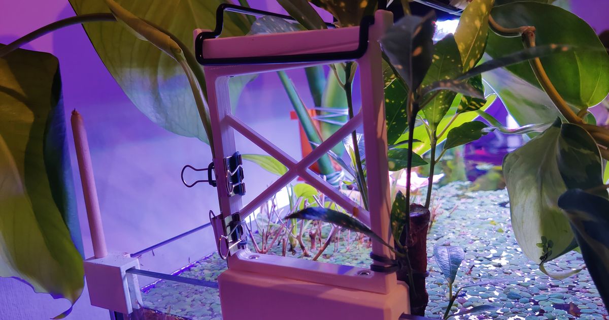 Modular Aquarium LED riser by Kanrog | Download free STL model ...