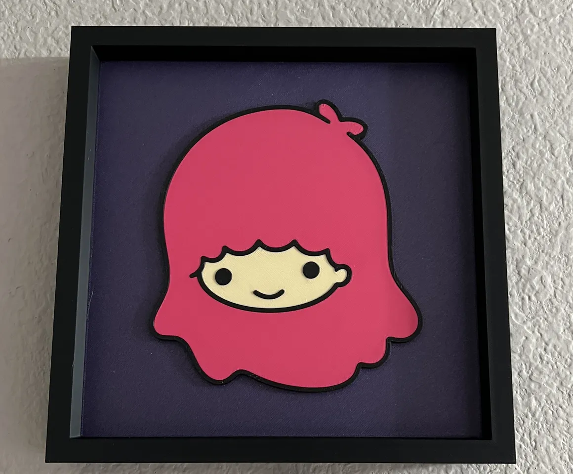 Kiki (Star Twin) - Hello Kitty and Friends Shadowbox by Jason M. | Download free STL model ...