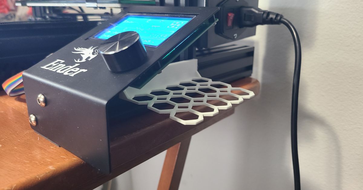 Ender 3 Raspberry PI Mount (Behind Screen) par MoltenMoron ...