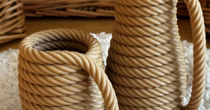 Coiled Rope Containers by Weston Happy | Download free STL model ...