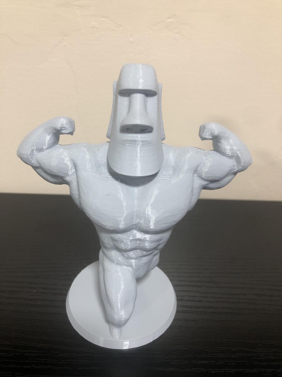 Buff Moai von Sp00ky | Kostenloses STL-Modell herunterladen ...