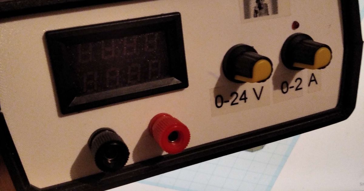 DC-DC PSU Front and Back Panels for Z2W black (KP-09) Project Box by ...