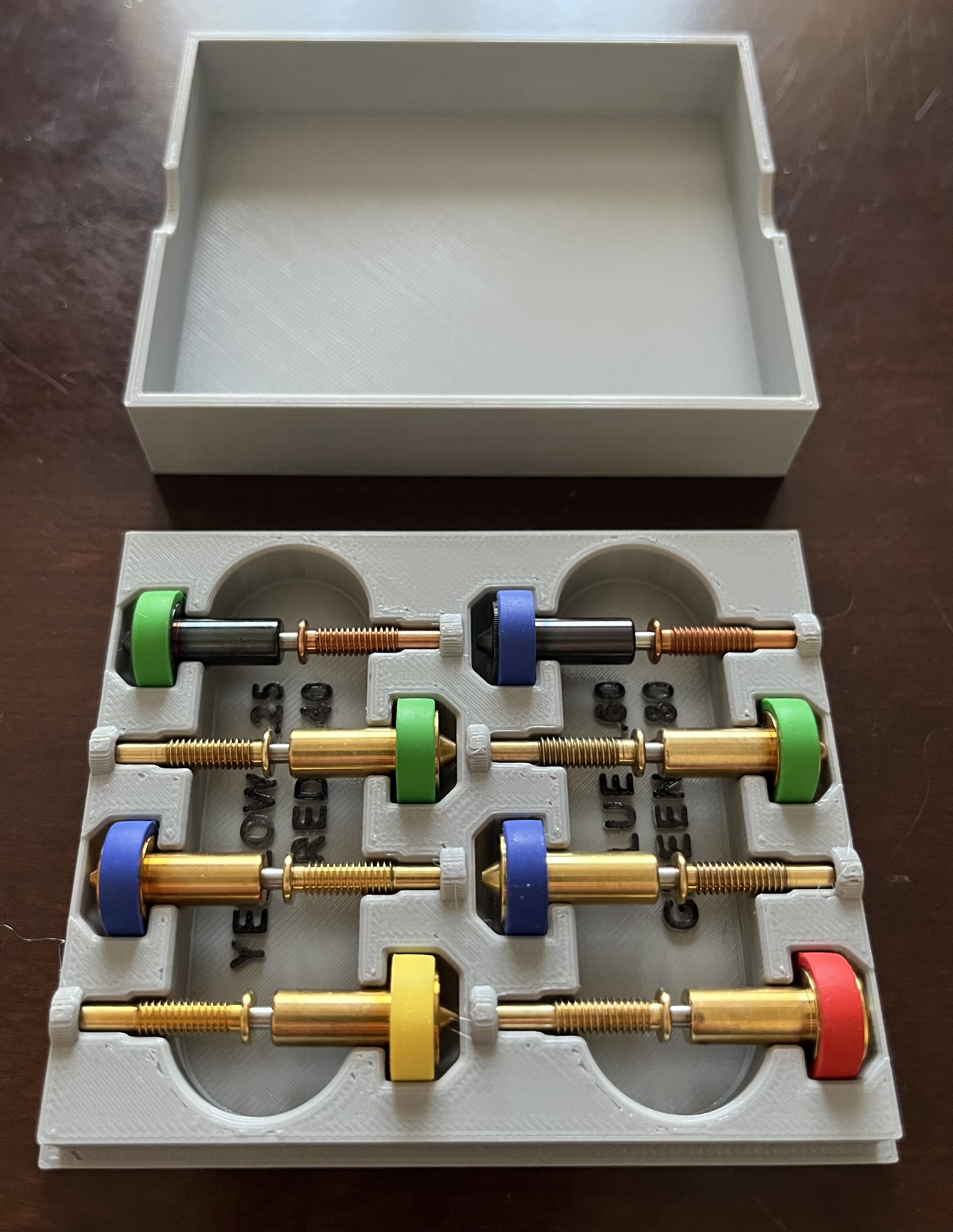 Revo Six Nozzle Storage Box by Pete R. | Download free STL model ...