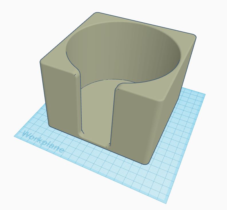5 Inch Sanding Disk Holder by Bryan Rector | Download free STL model ...
