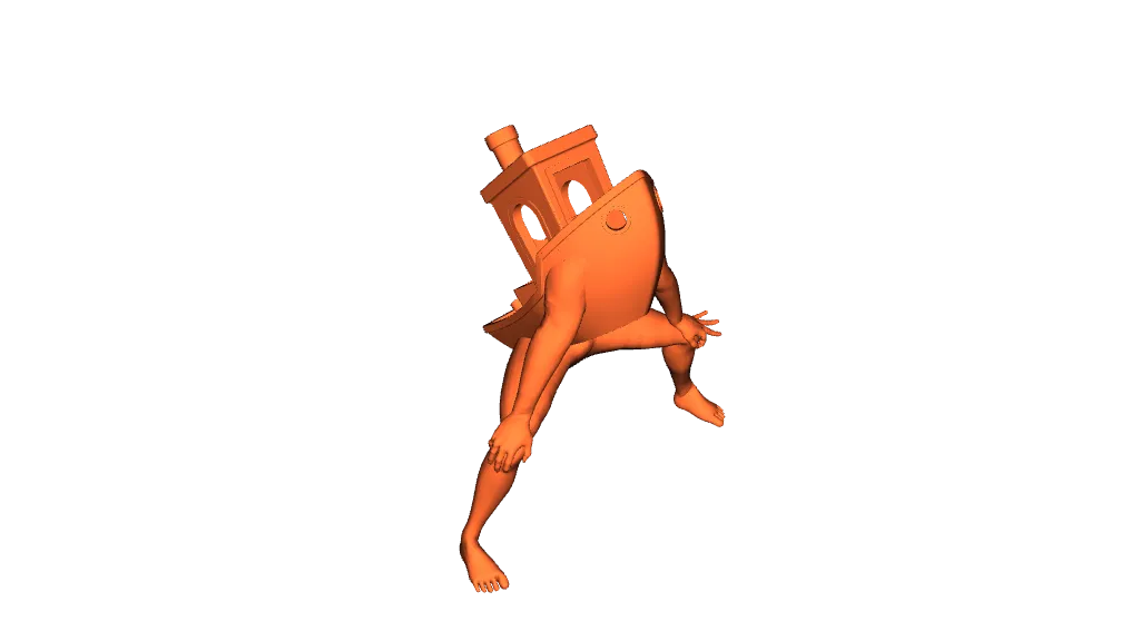 Twerking Benchy - Truly Cursed by Conargle | Download free STL model ...
