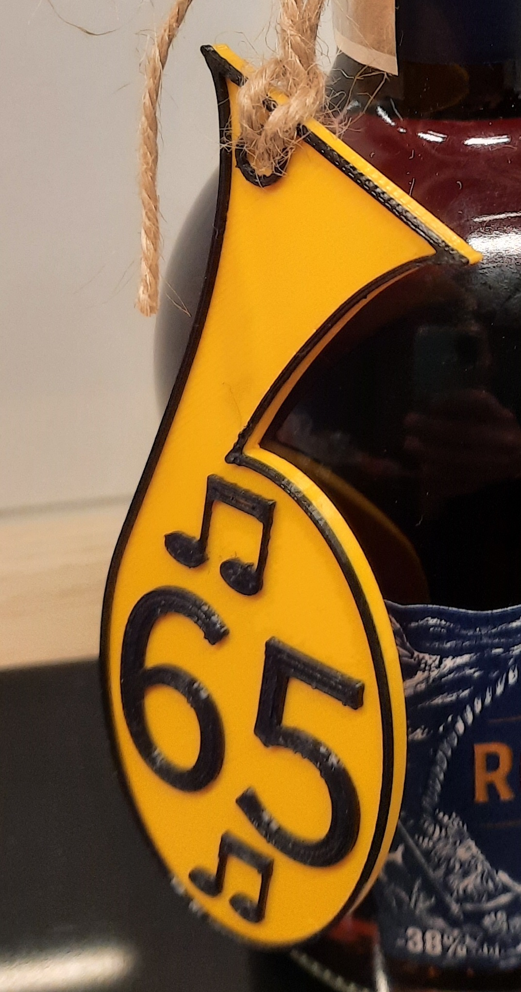 65 year birthday badge by Vhyn | Download free STL model | Printables.com