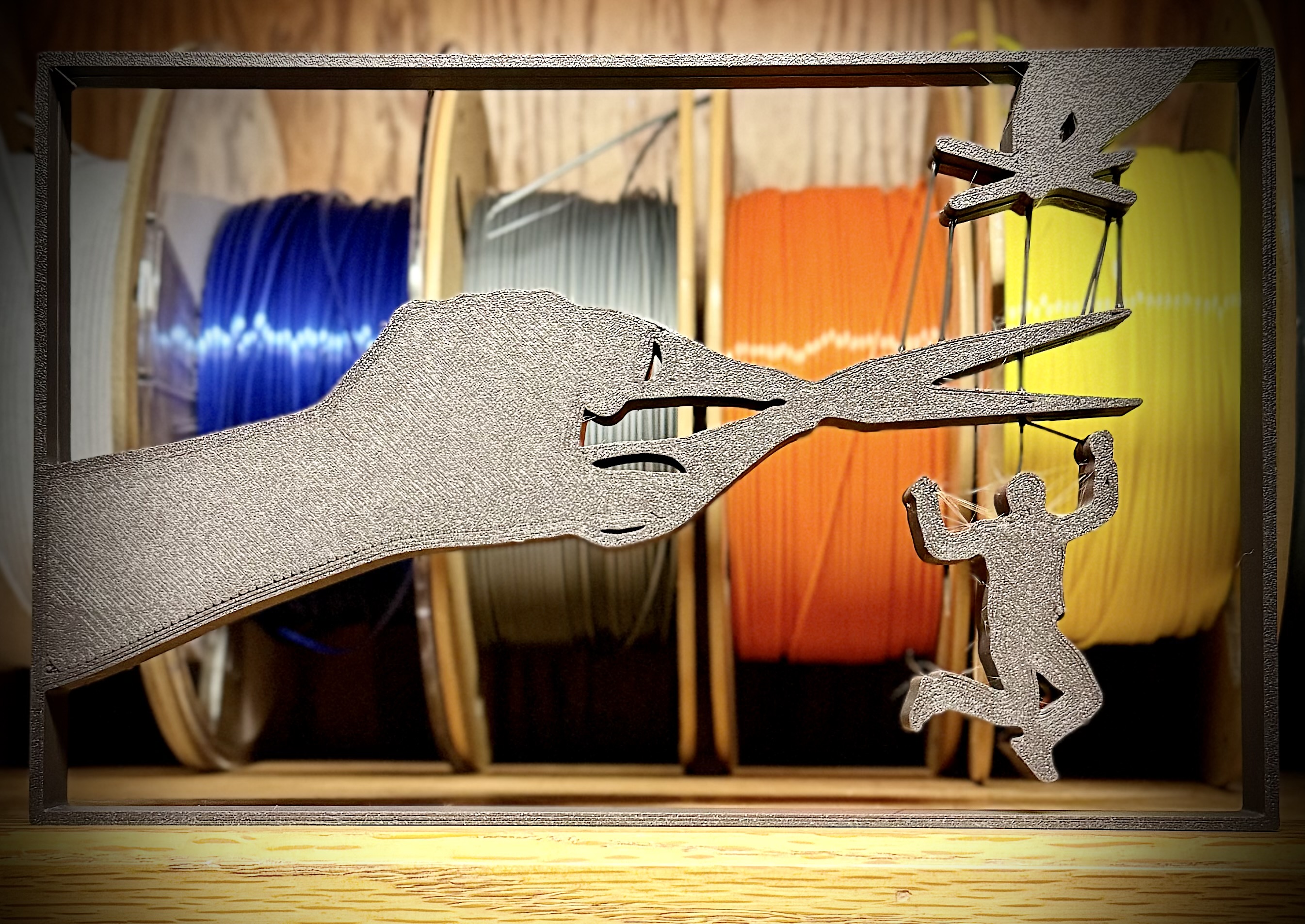 Puppet Show Strings by LayerLogic3D | Download free STL model ...