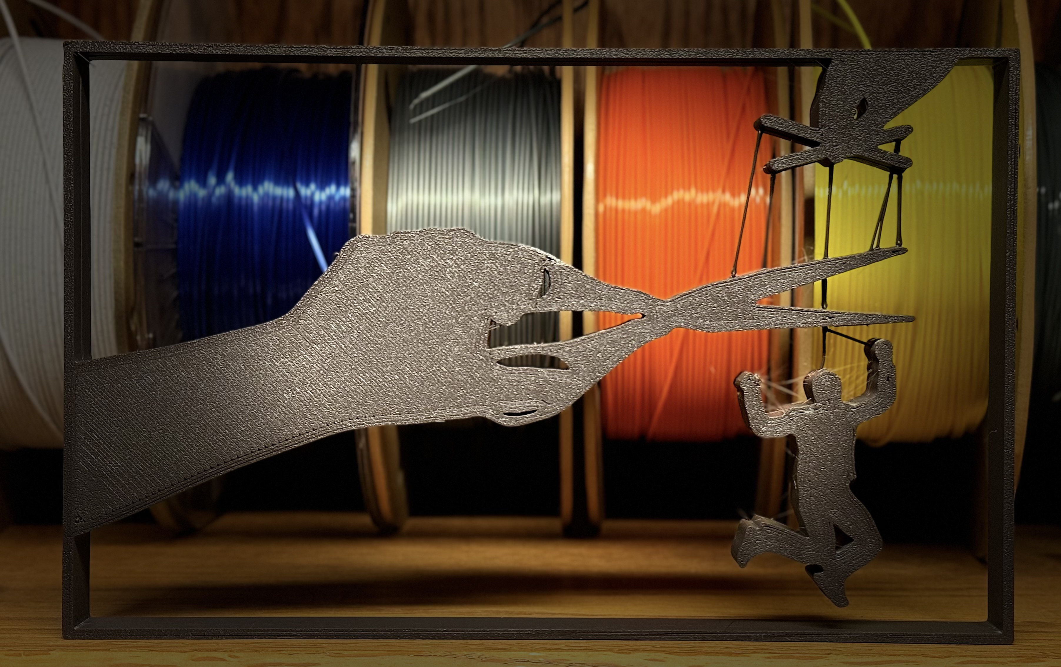 Puppet Show Strings by LayerLogic3D | Download free STL model ...