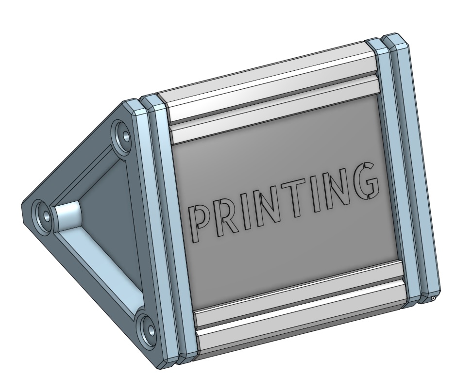 Desktop Printer Status Indicator by Glenn Brockett | Download free STL ...