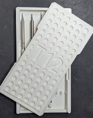 T12 Tips Case 10 Piece 1/3 Sliding Lid (+Stackable Version) by CPS ...