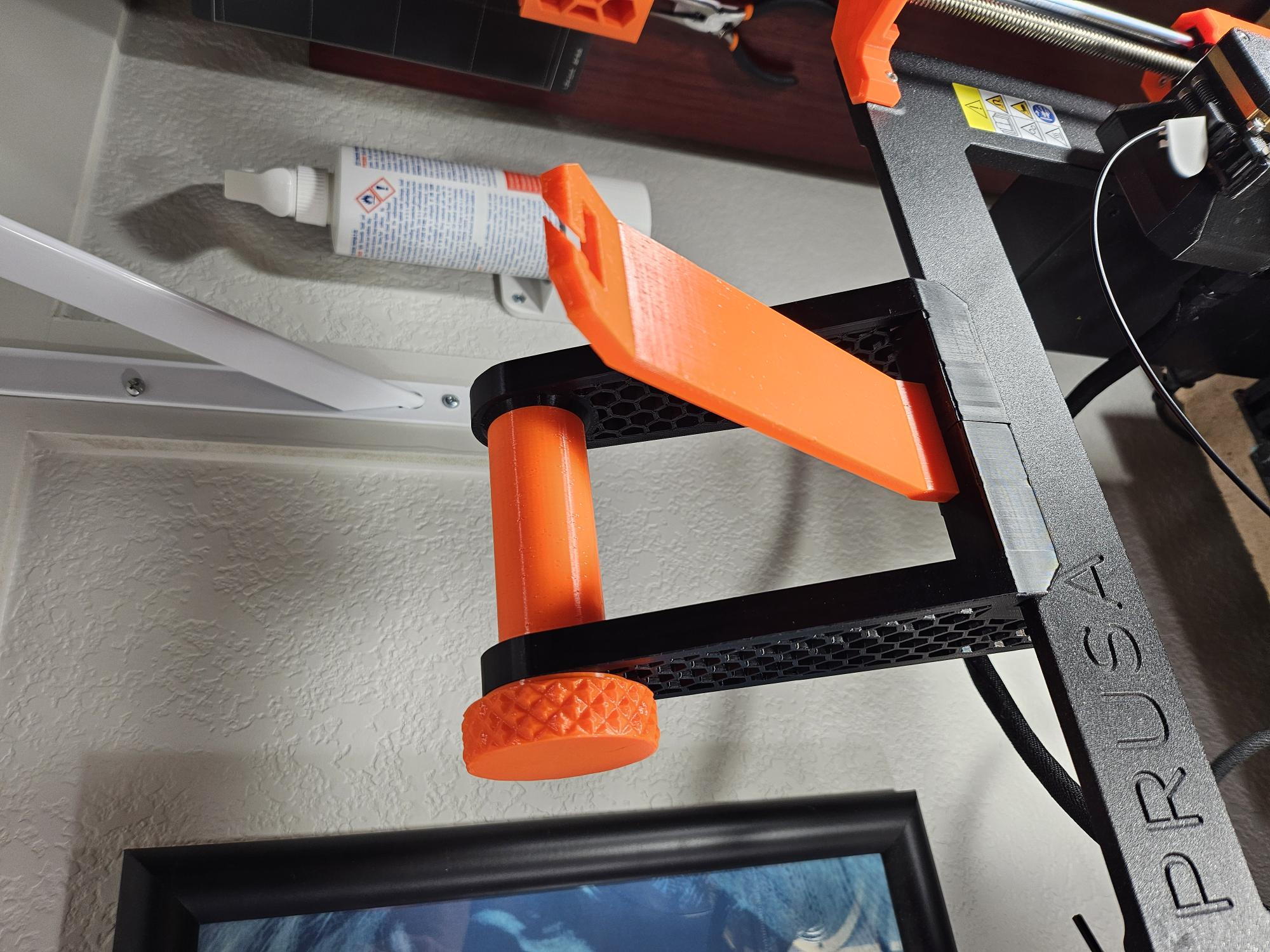 MK3/MK4 Filament Spool Holder by mhparsons | Download free STL model ...