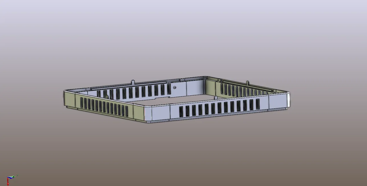 CREALITY k1 riser lid (air vent) by MrTejuino | Download free STL model ...