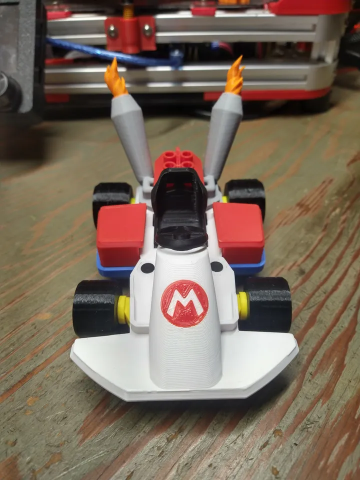 Super Mario Kart - Exhaust Flames by CrooksUSA | Download free STL ...