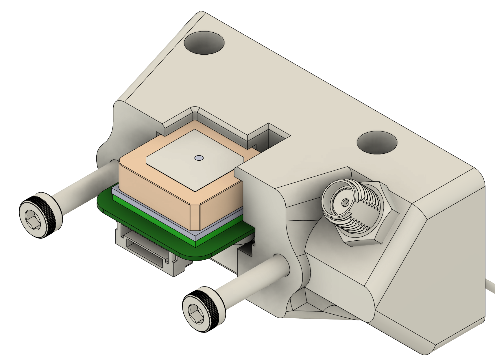 GPS & VTx antenna TPU for AOS UL7 by NikosSprocket | Download free STL ...
