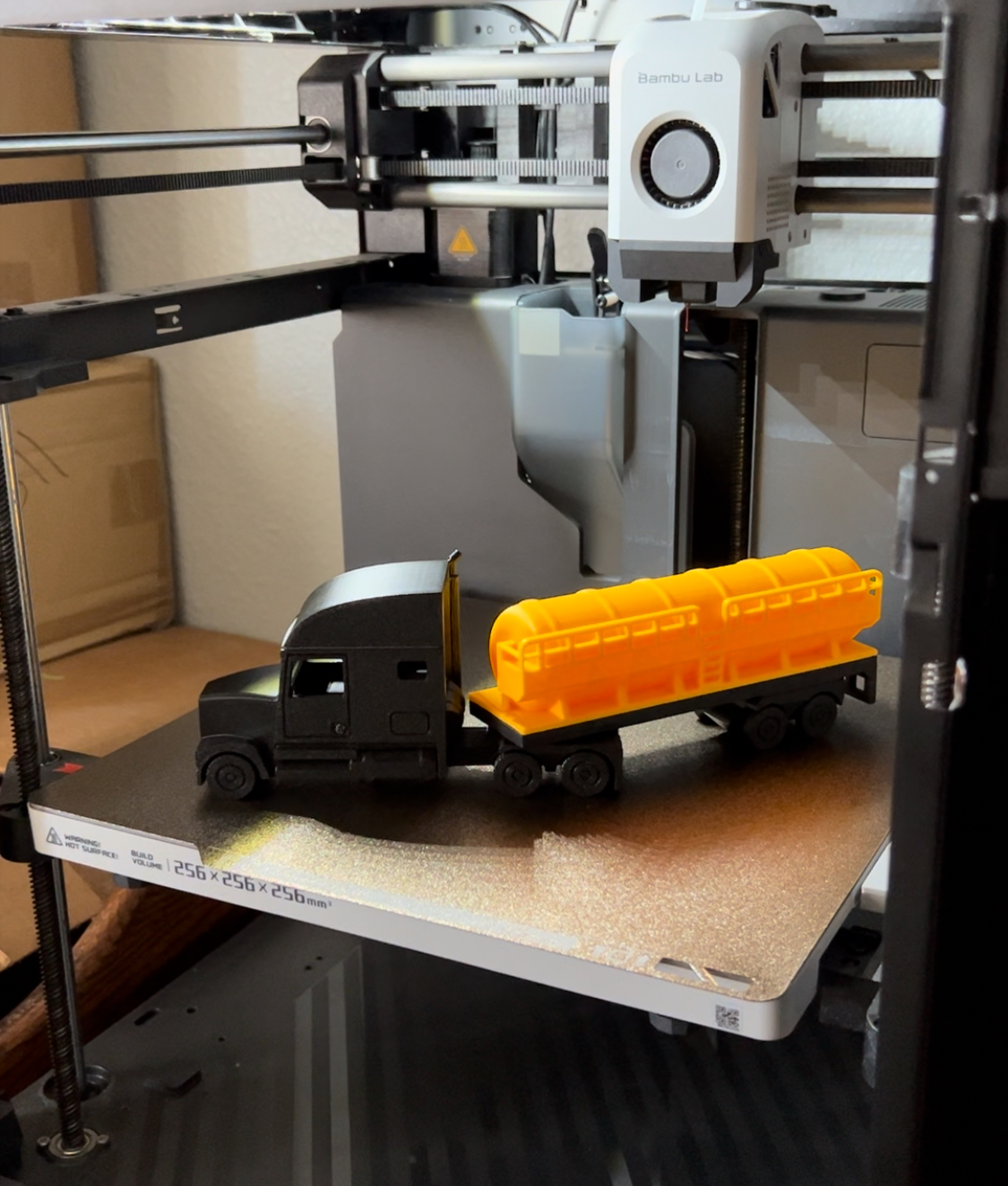 Print-in-Place 18 Wheeler (With Modular Trailers) by WhopperPrinting ...