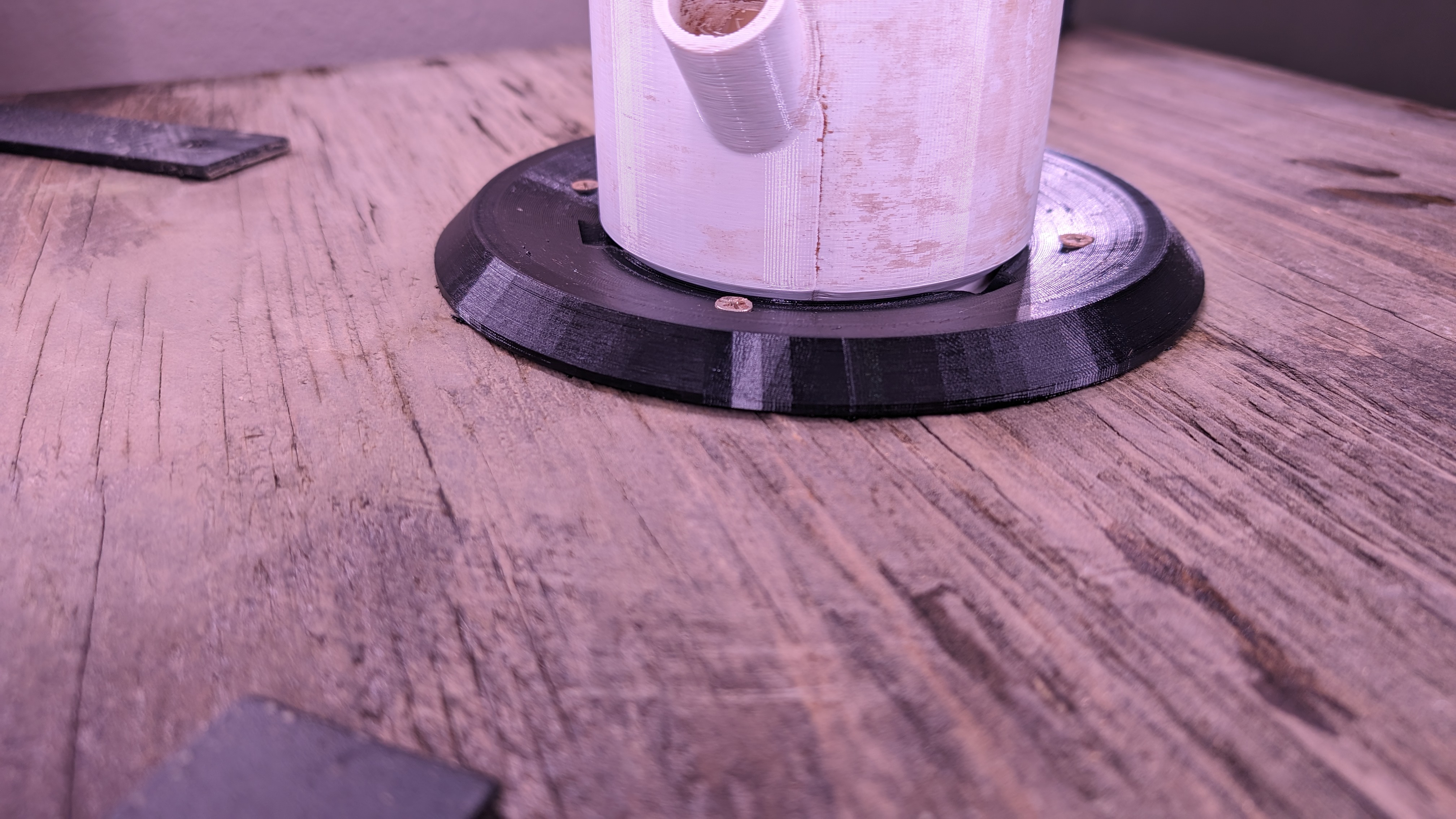 Hydroponic Tower Base Water Drain Overflow by eroedig | Download free ...