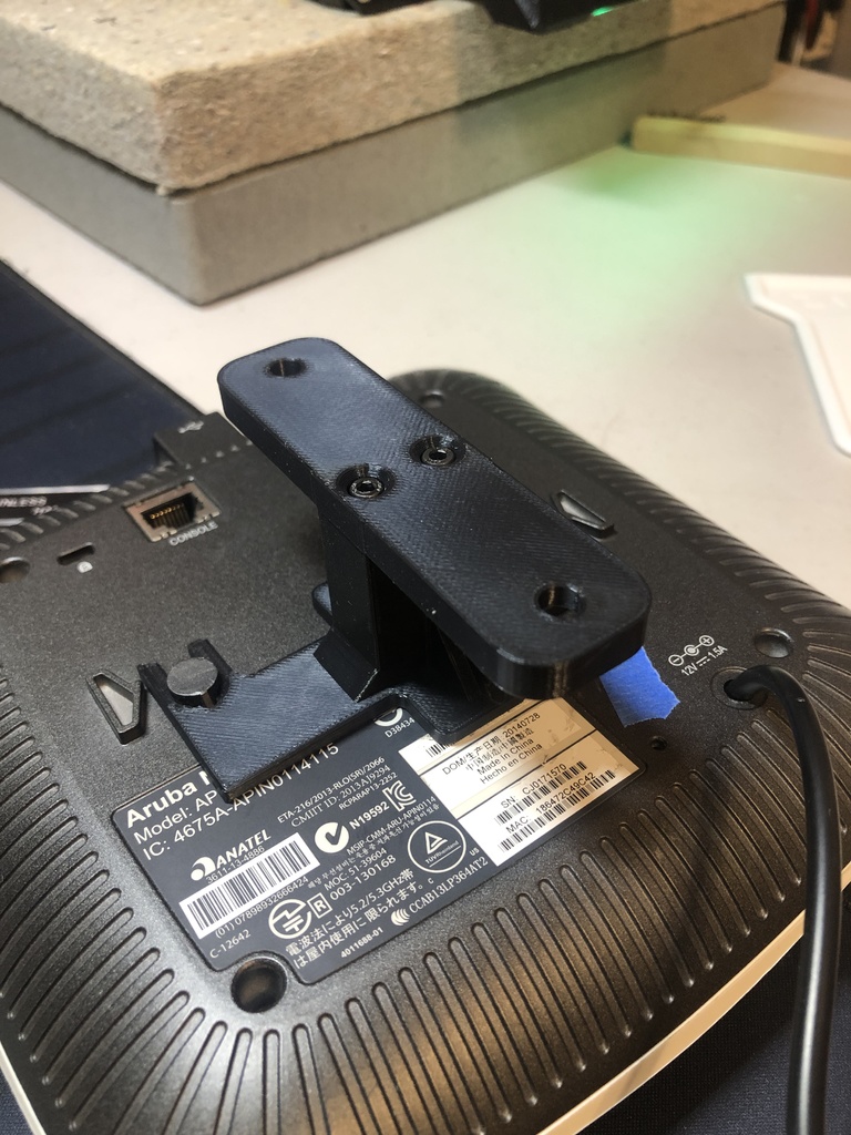 Aruba AP Mount by cromer | Download free STL model | Printables.com