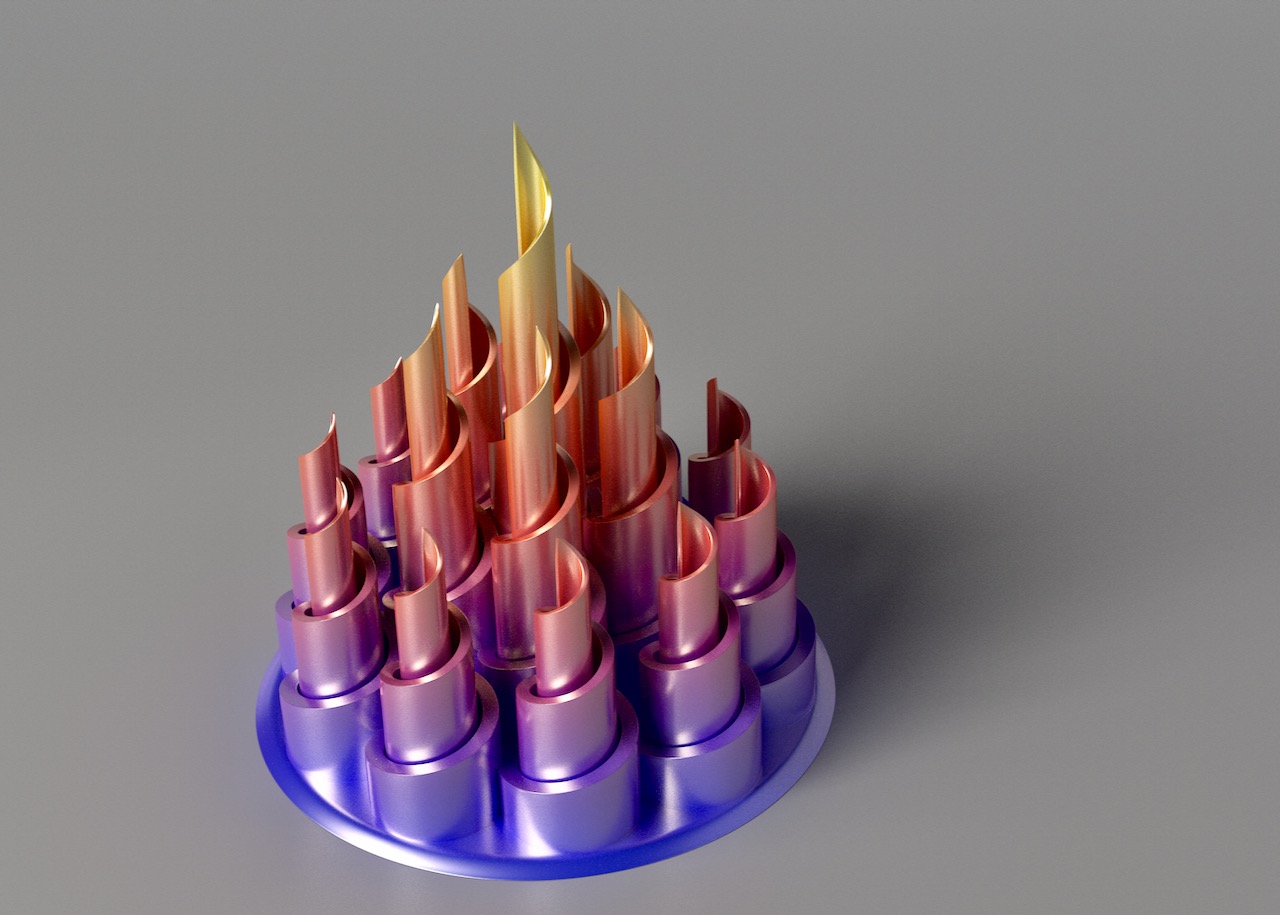 Spiral Flame Thruster by SteedMaker | Download free STL model ...