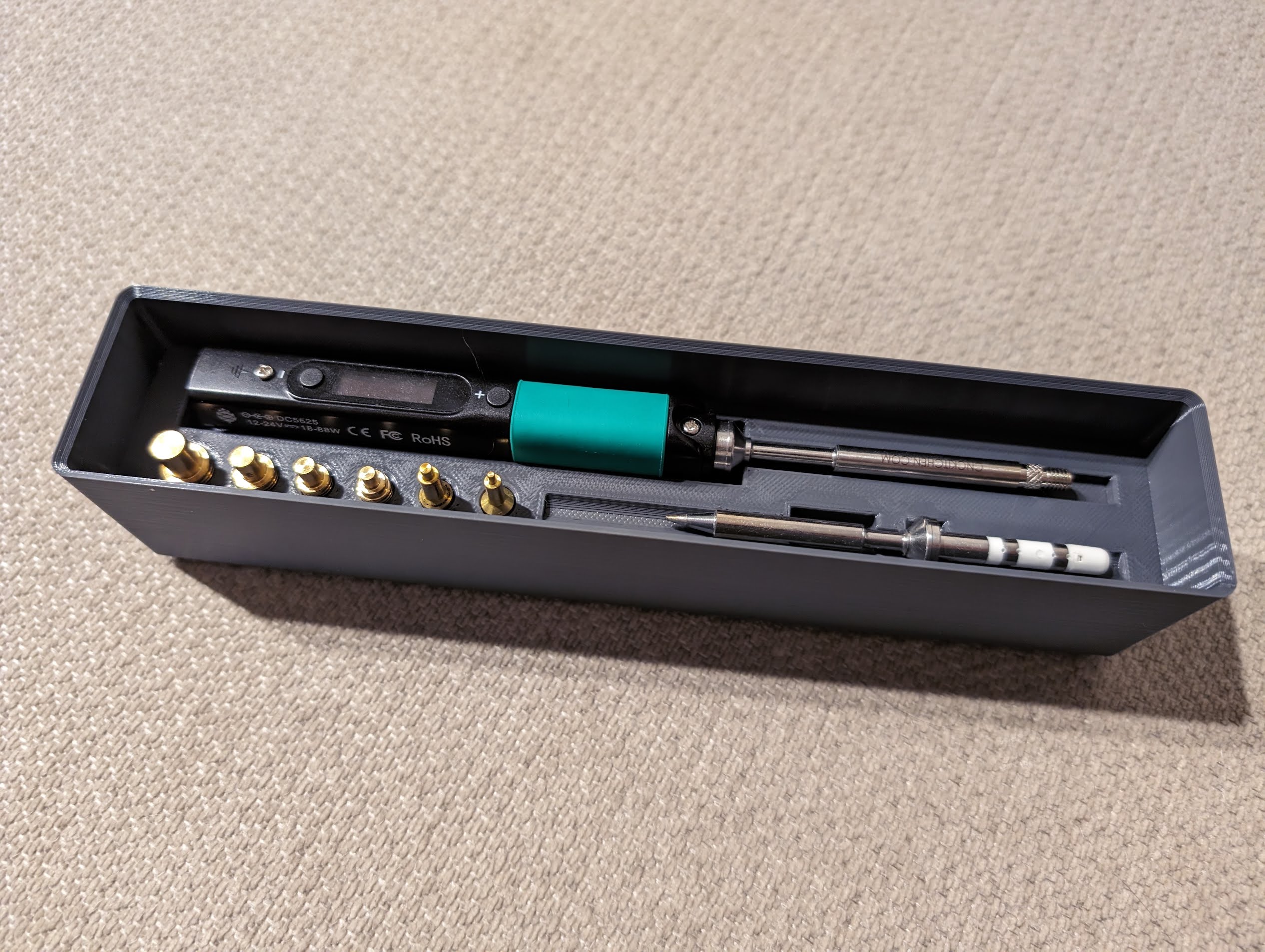 Gridfinity Pinecil CNC Kitchen holder por AstronIsTaken | Descargar ...