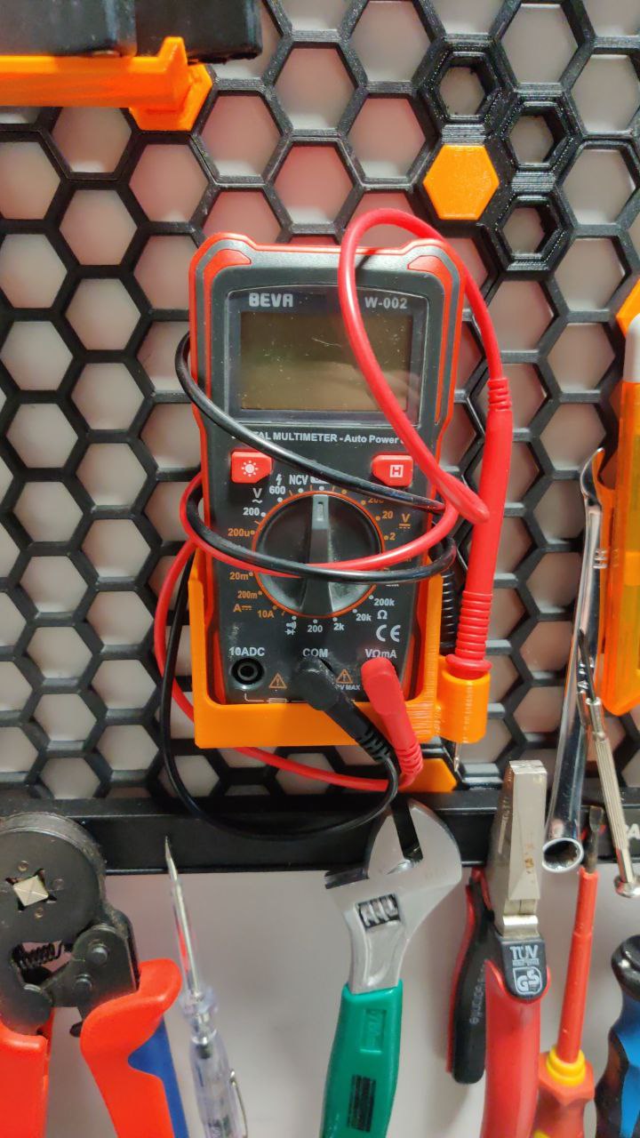 HSW Multimeter Holder BEVA W-002 by Schubaru | Download free STL model ...
