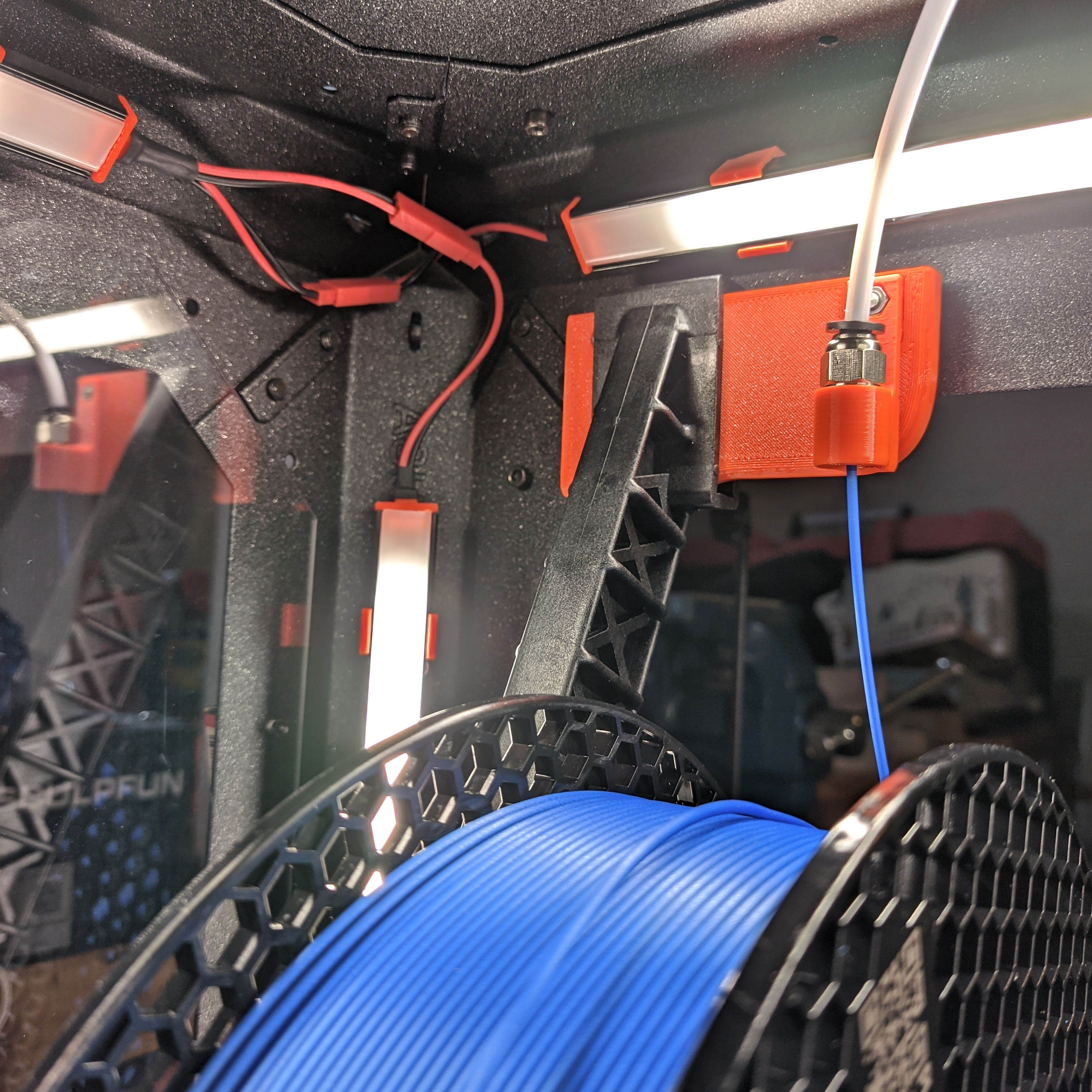 Quick mount Spool Holder for Prusa Enclosure von buchnema | Kostenloses ...