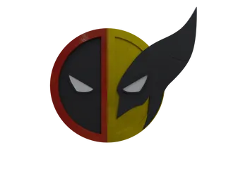Deadpool 3 Logo by Branislav Pilipovic | Download free STL model ...