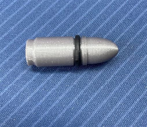 9mm Dummy Round with flex pad for training that stays in the barrel by ...