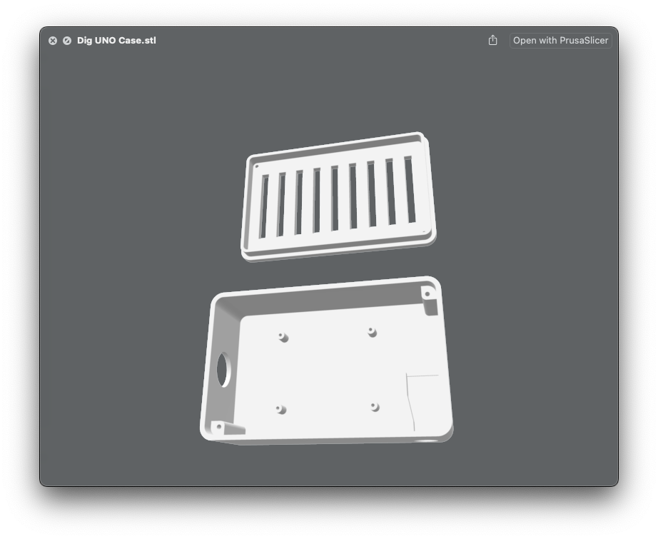 Dig Uno Case by DZ | Download free STL model | Printables.com