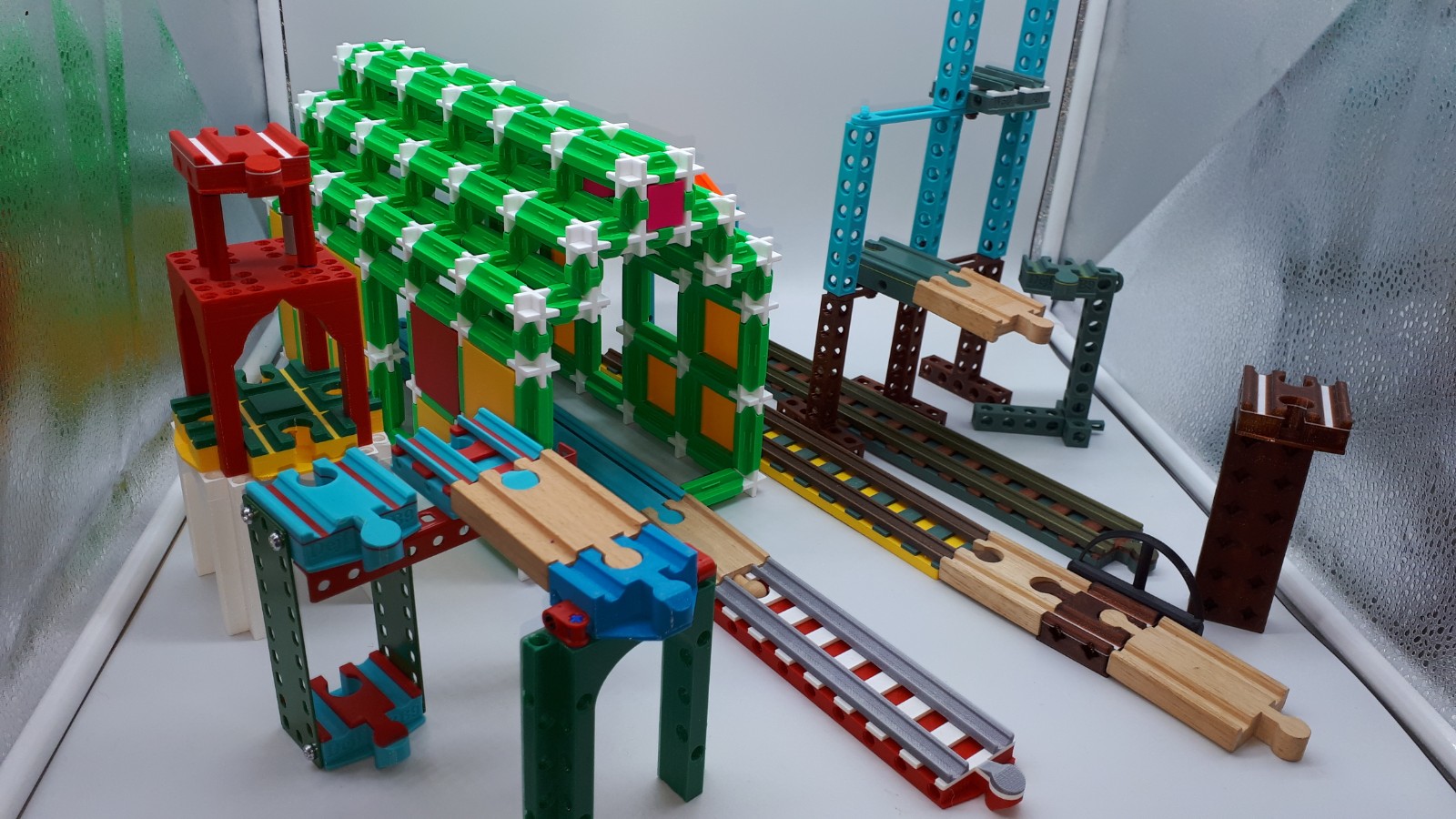 BeamBridge - wooden railway bridge system - mostní systém pro dřevěnou ...