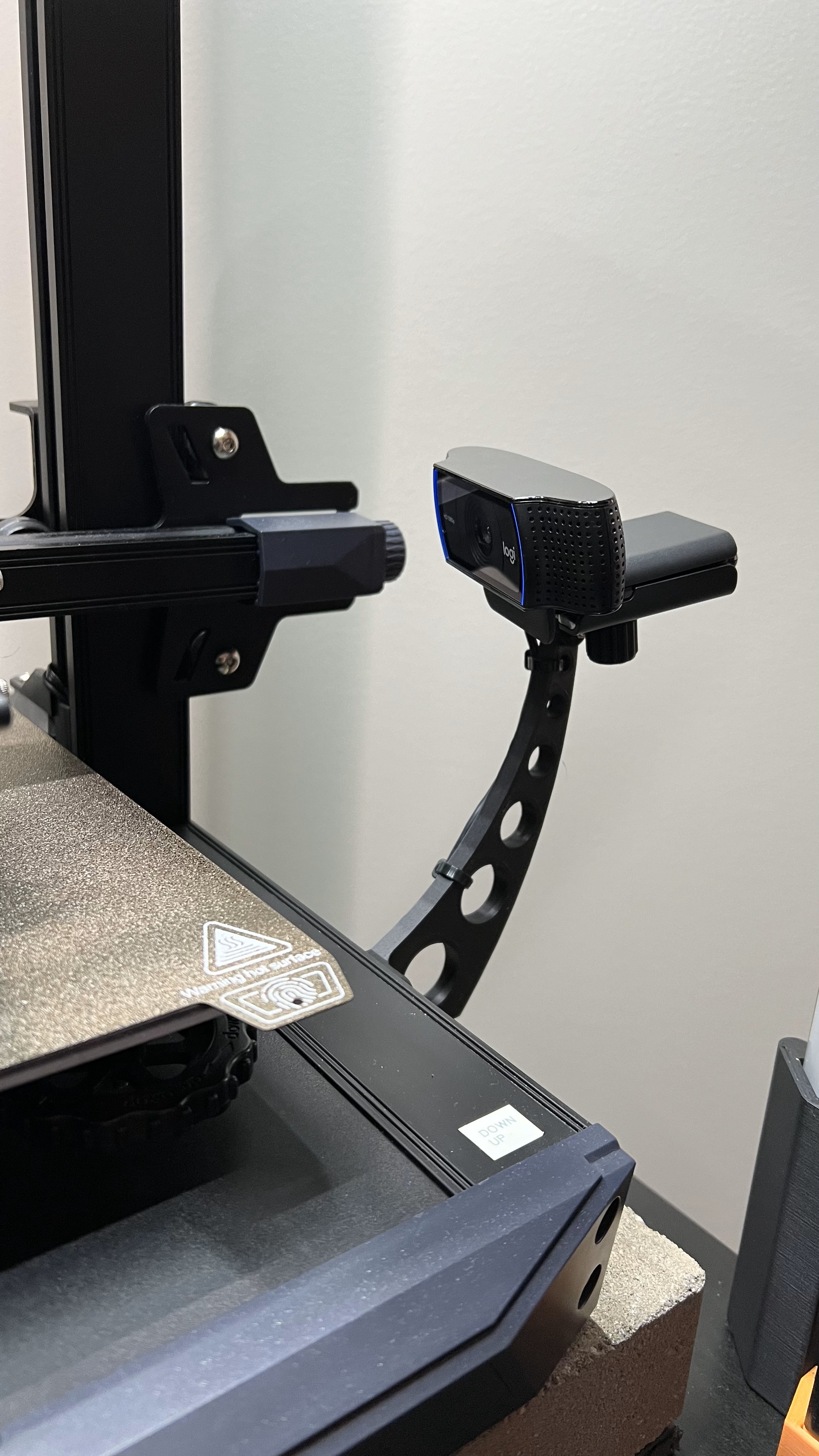 Ender 3 S1 Camera Mounting Bracket using LCD Screen Mounting Holes by ...