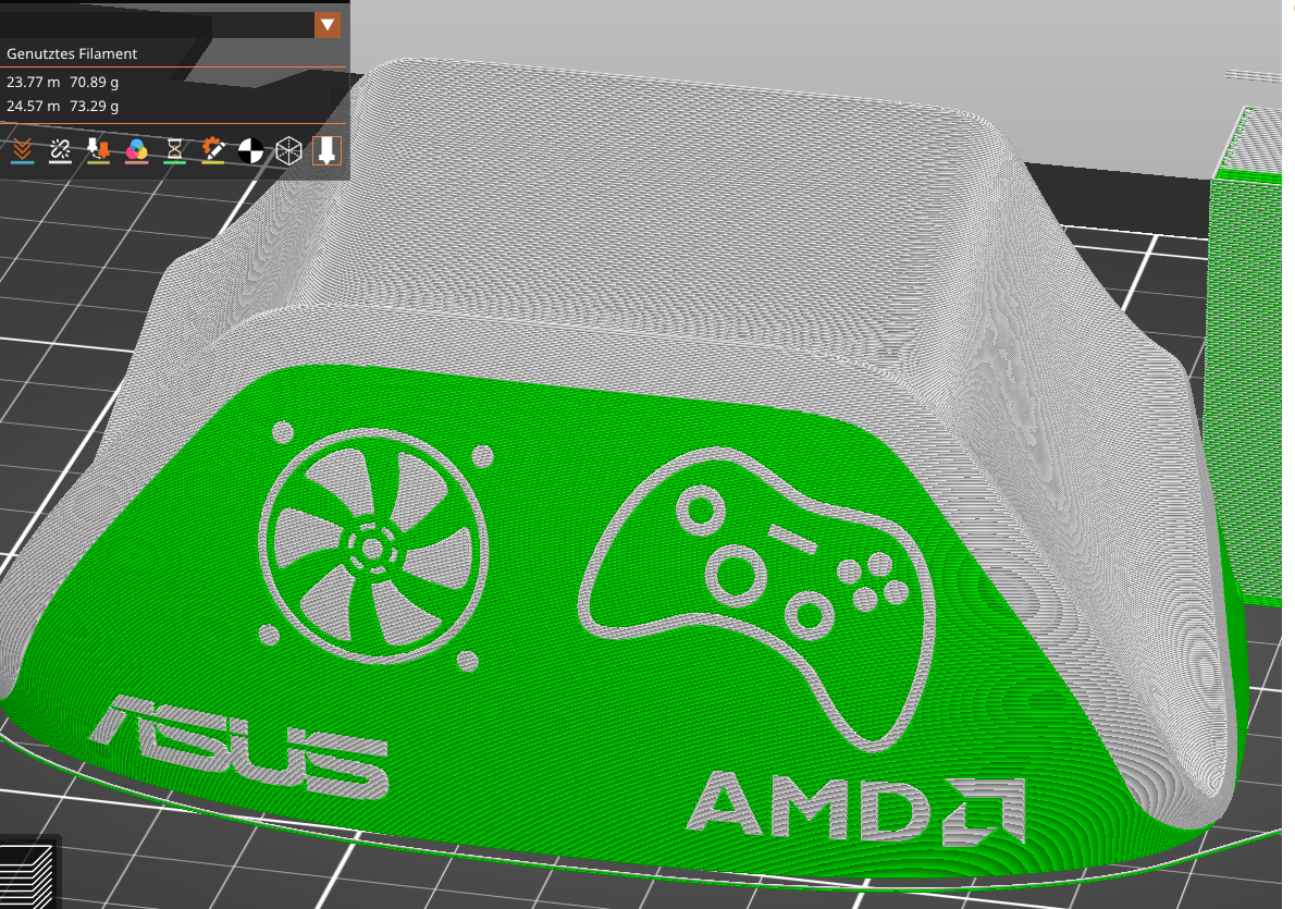 XBOX Controller 2 colour for PC Gamer by Racer_ASL | Download free STL ...