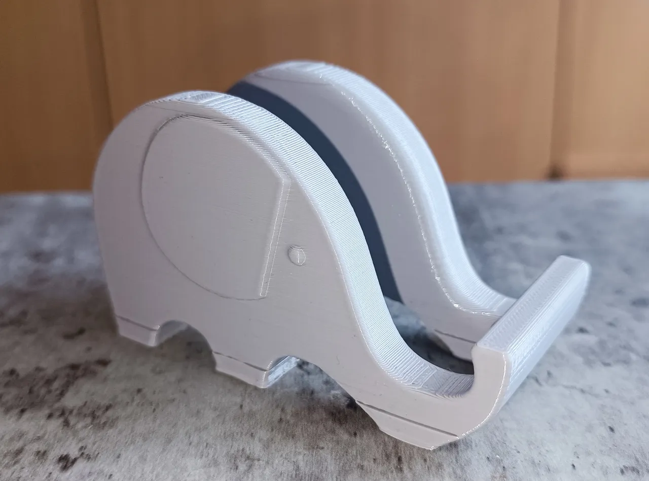 Elephant phone stand by Ts3D | Download free STL model | Printables.com
