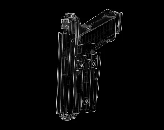Holster for Glock 19 with Light by Printit Tom | Download free STL ...
