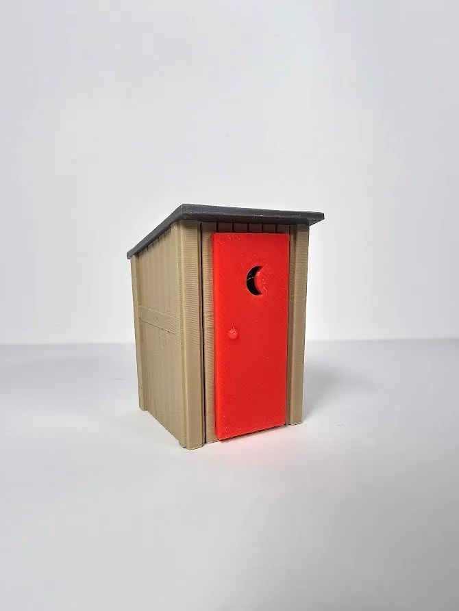 Moon Door Outhouse