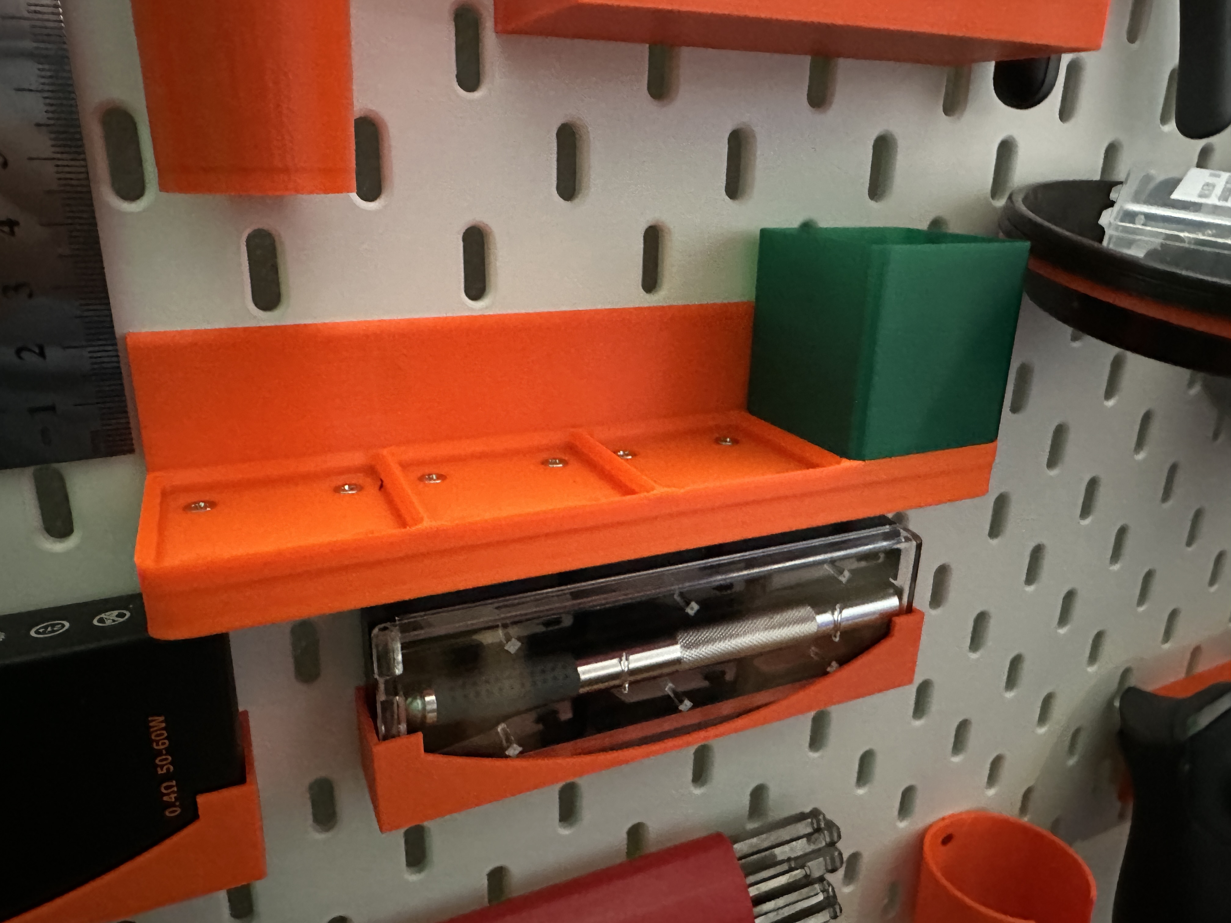 Skadis Shelf for Gridfinity Inserts by techyzone - MakerWorld