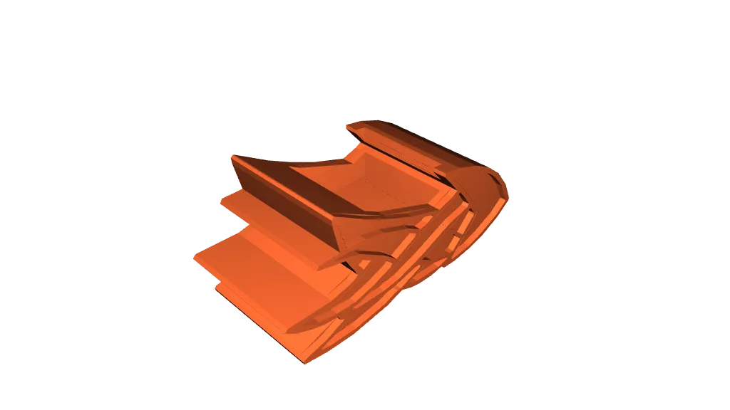 Geometry dash ship 44 by 3d maxi | Download free STL model | Printables.com