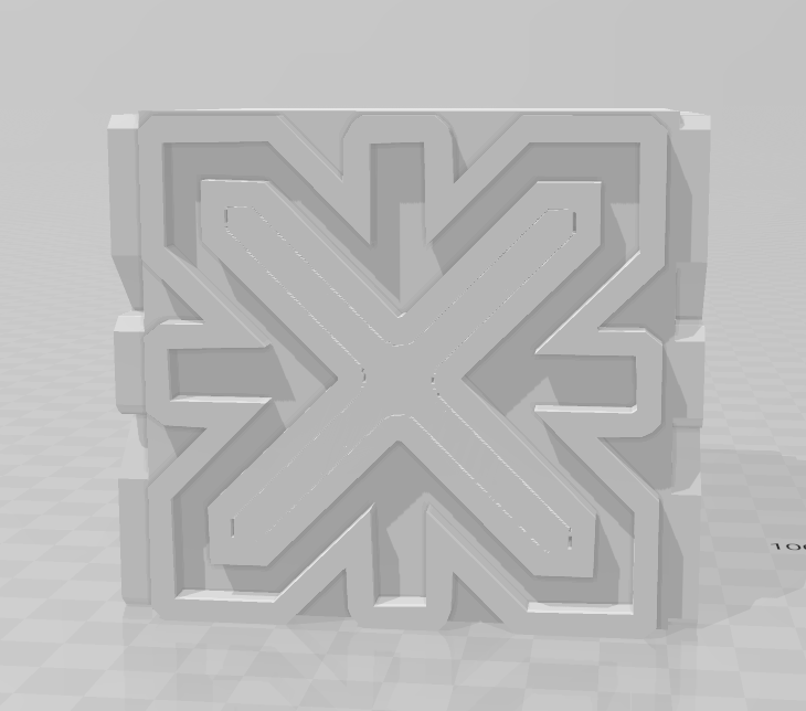 Geometry dash icon by 3d maxi | Download free STL model | Printables.com