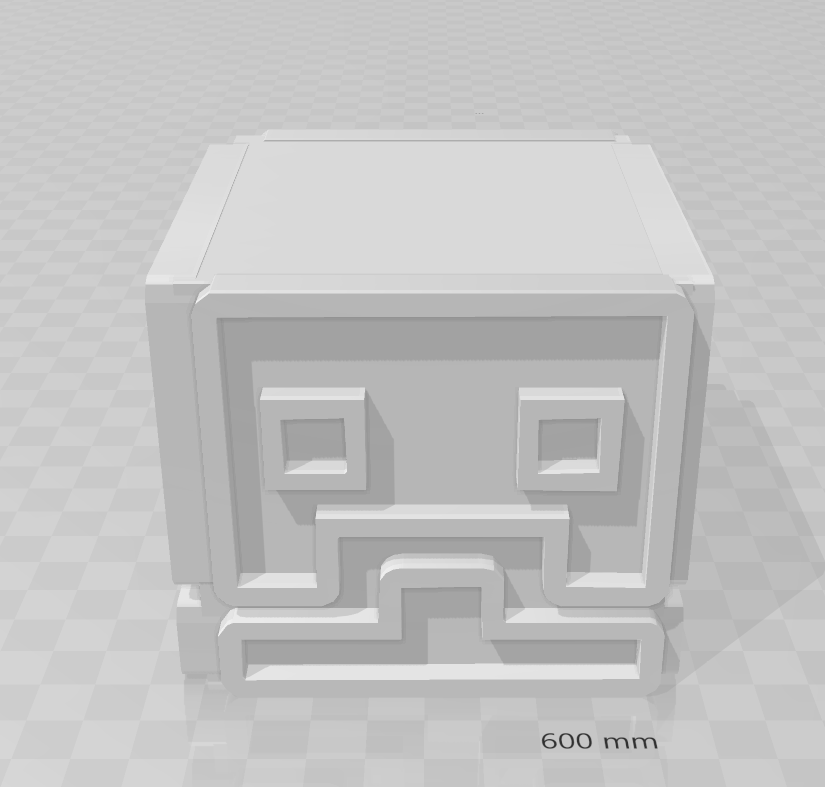 Geometry dash icon by 3d maxi | Download free STL model | Printables.com