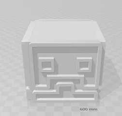geometry dash polargeist icon by Hudson I'm | Download free STL model ...