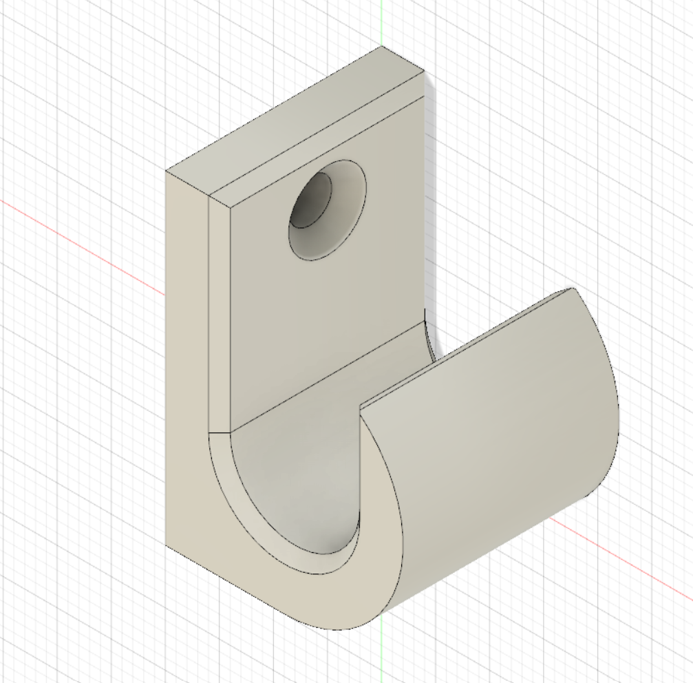 Cabel holder wall mount by Roland | Download free STL model ...