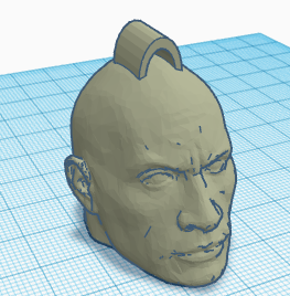 the rock key chain by fartv8 | Download free STL model | Printables.com