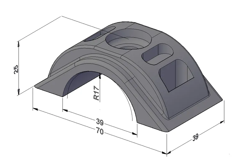Bed Leg Gasket by ealux | Download free STL model | Printables.com