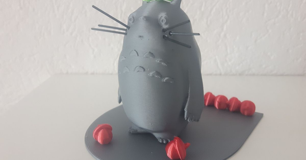 Totoro von David Kisel | Kostenloses STL-Modell herunterladen ...