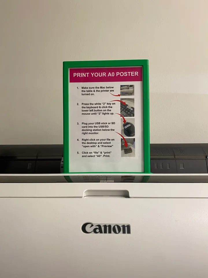 Din A4 laminated Paper Display Stand by makeruniverse | Download free ...