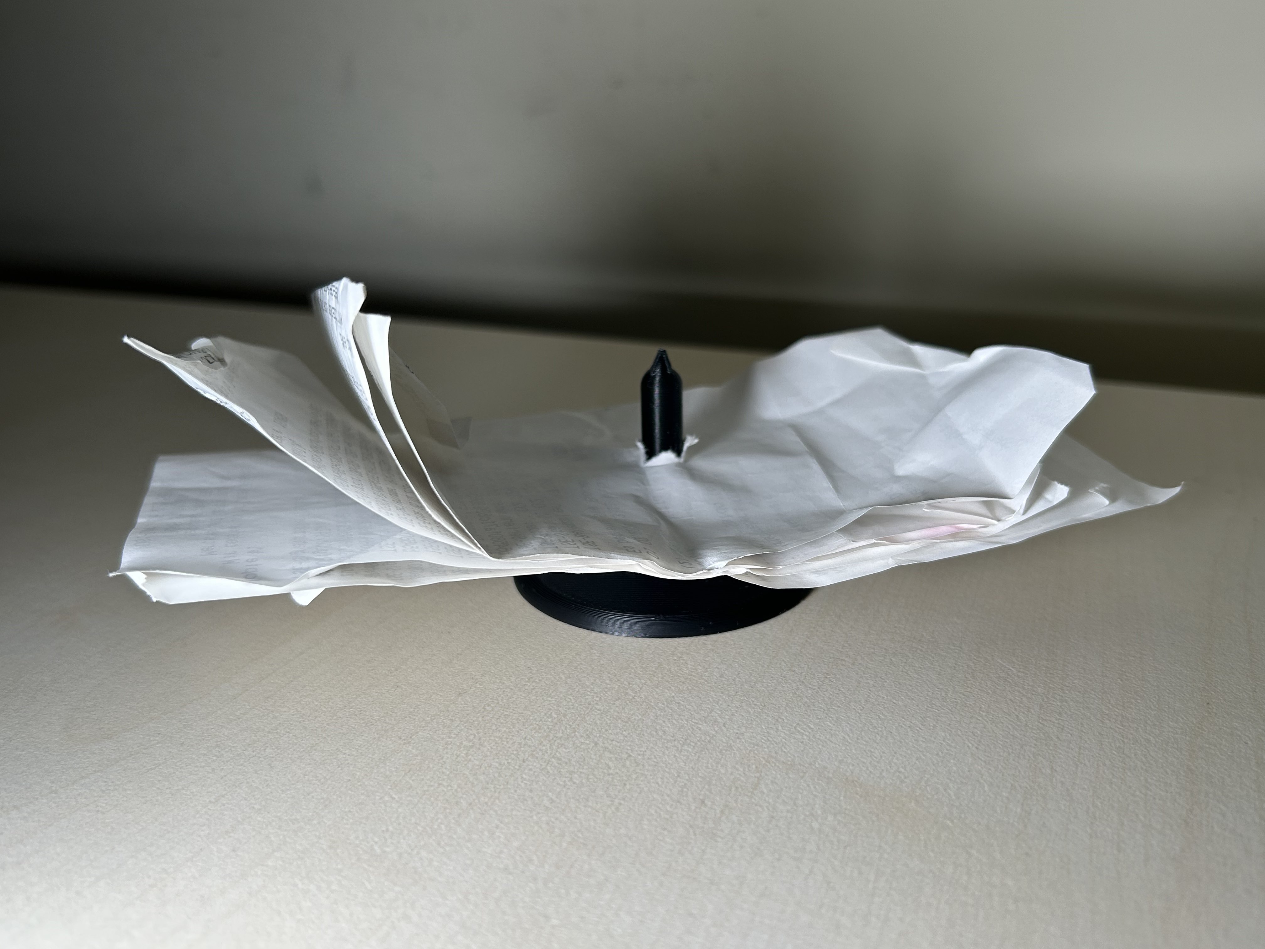 Receipt pin / spike by Fischstab | Download free STL model | Printables.com